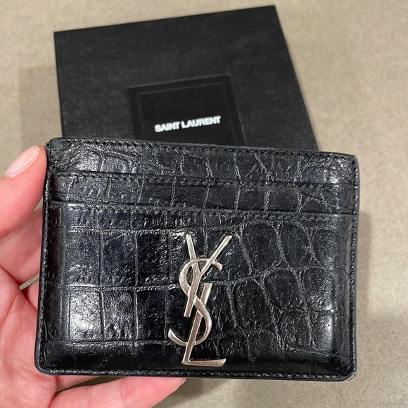 Yves Saint Laurent | Accessories | Ysl Card Case | Poshmark